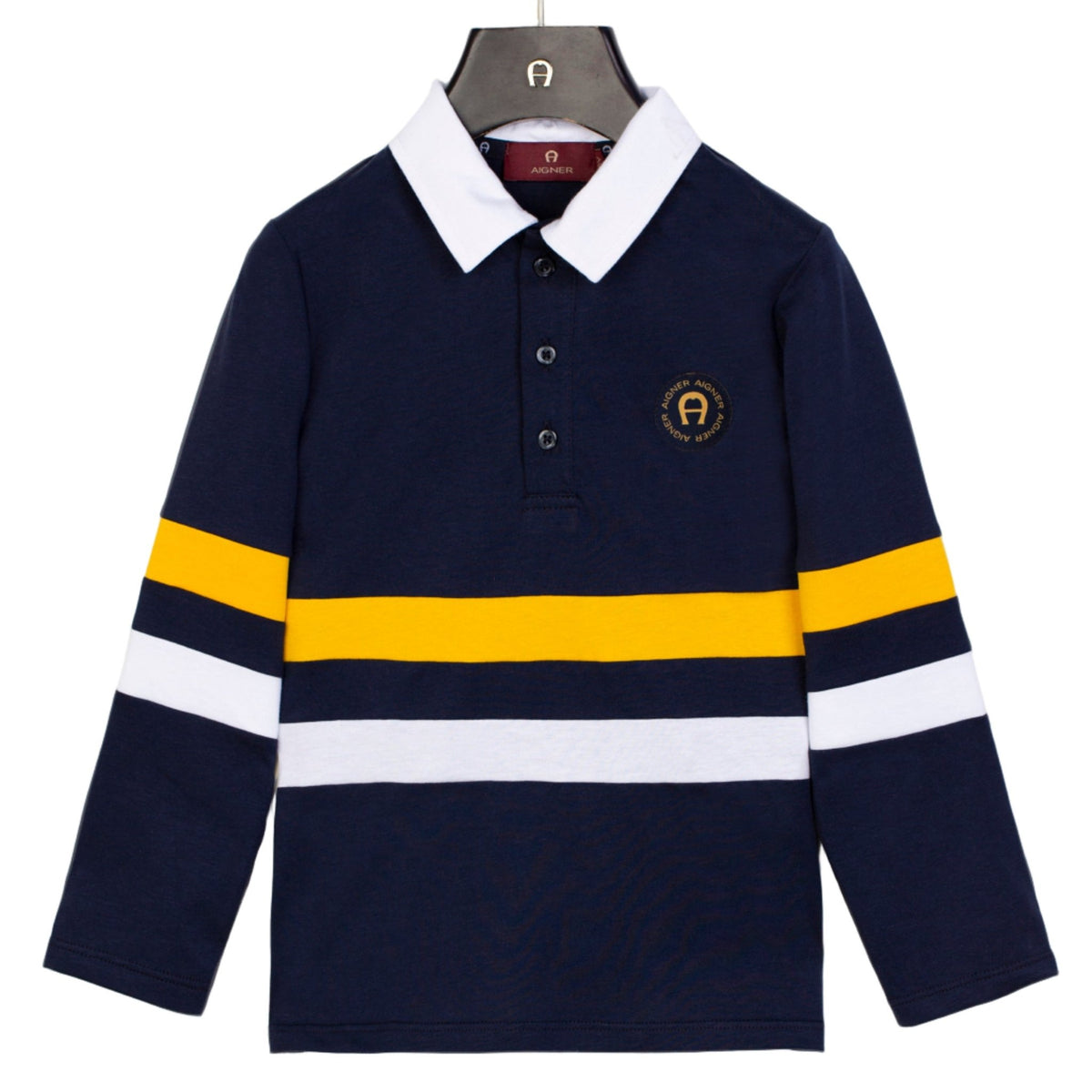 AIGNER Logo Polo Shirt SAVANNA