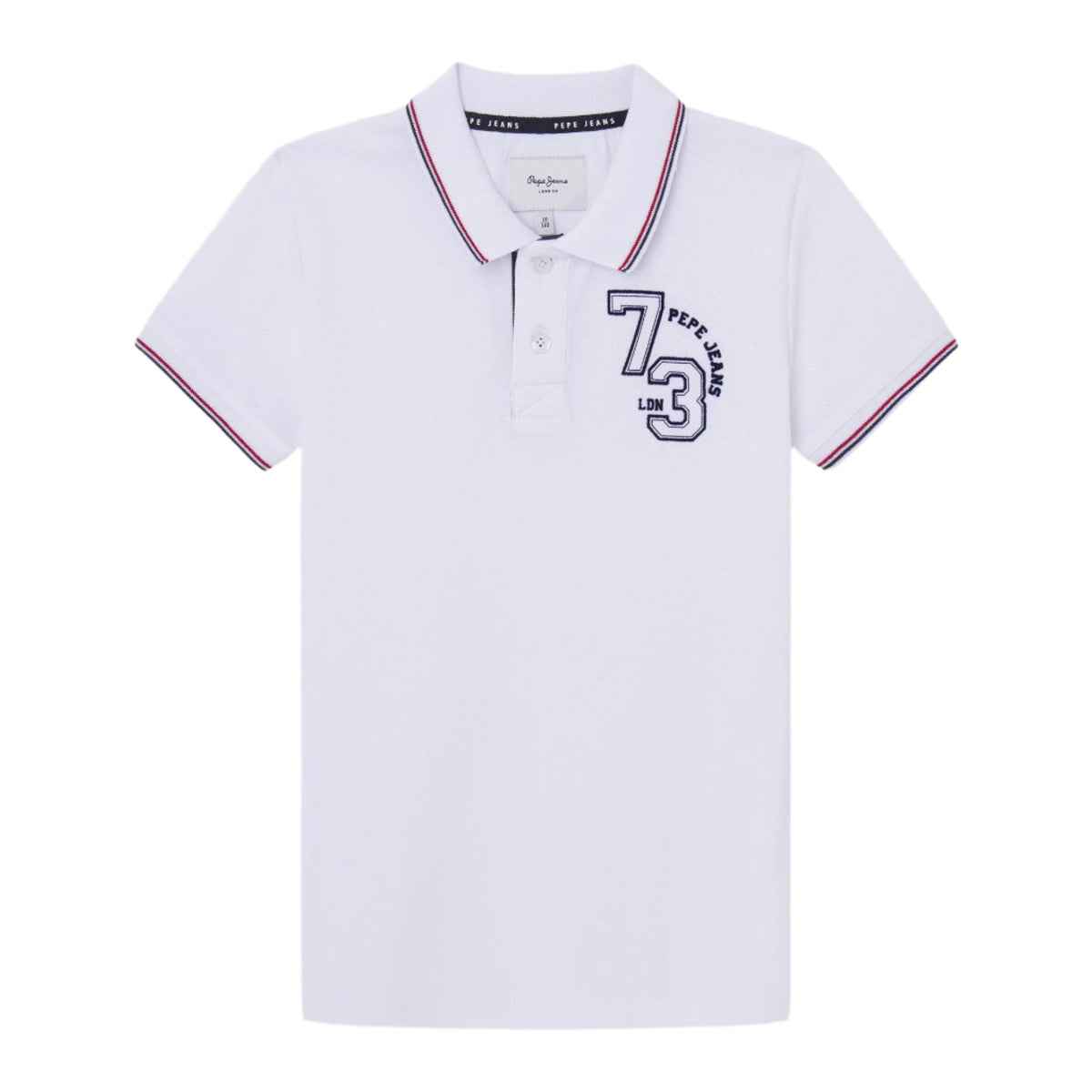 Pepe Jeans Landon Logo Polo Shirt SAVANNA