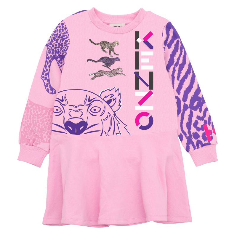 KENZO Tiger Print Dress SAVANNA